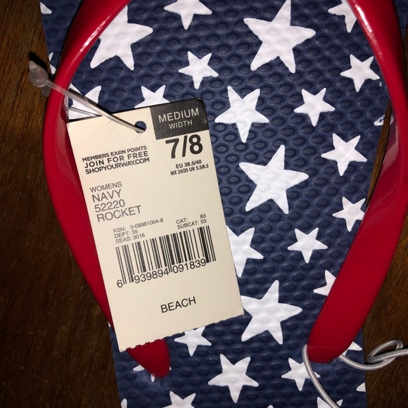 Shoes | Nwt 4th Of July Flipflops | Poshmark